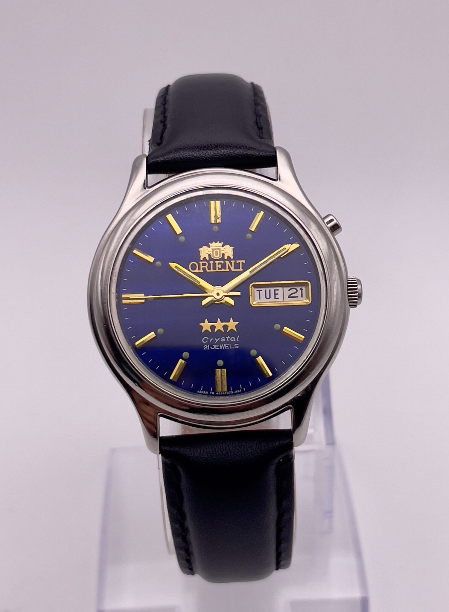 Orient Crystal Automatic Vintage Watch, Orient Cal 46943 - Rescued Watches